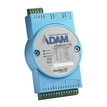 Advantech 8-ch Isolated Analog Input EtherNet/IP Module - CoastIPC