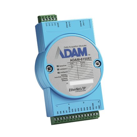 Advantech 15-ch Isolated Digital I/O EtherNet/IP Module - CoastIPC