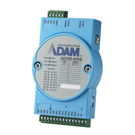Advantech 16-ch Isolated Digital Output Modbus TCP Module - CoastIPC