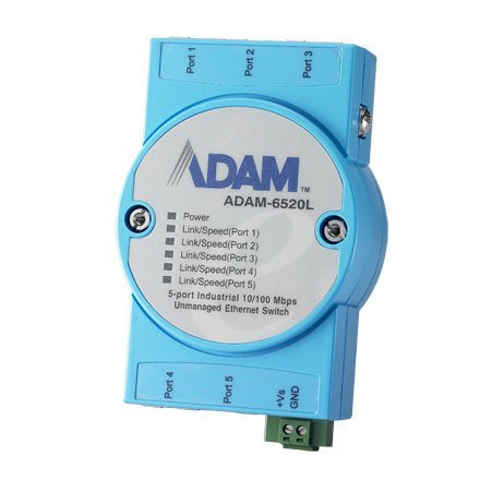 Advantech ADAM-6520L Unmanaged Switch - CoastIPC