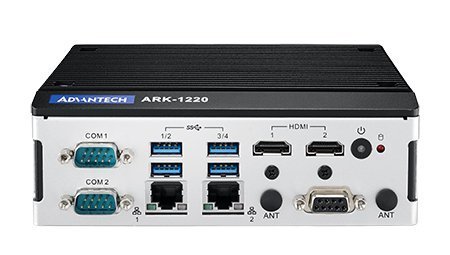 Advantech ARK-1220L Intel Atom Fanless Box PC - CoastIPC