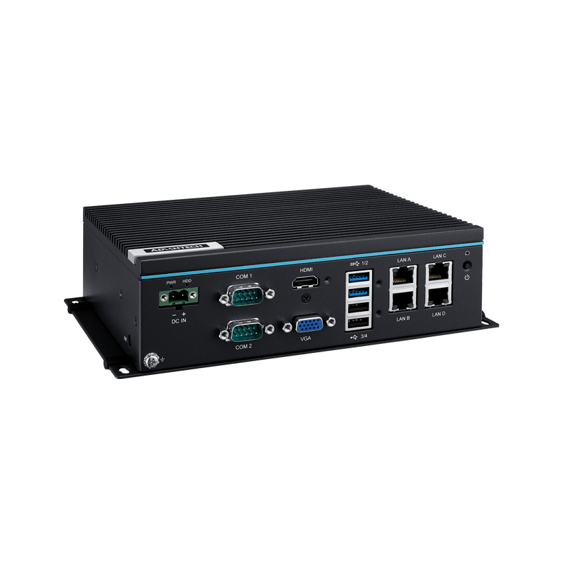 UNO-247 V2: Intel Processor N97 IoT Edge Computer with 4x LAN, 6x COM, 4x USB, 1x HDMI, and 1x ...